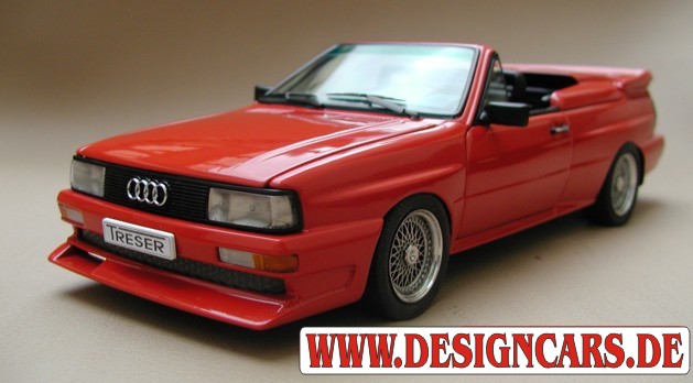 Miniature Audi Quattro 1/18 Sun Star Treser Roadster - Voiture ...