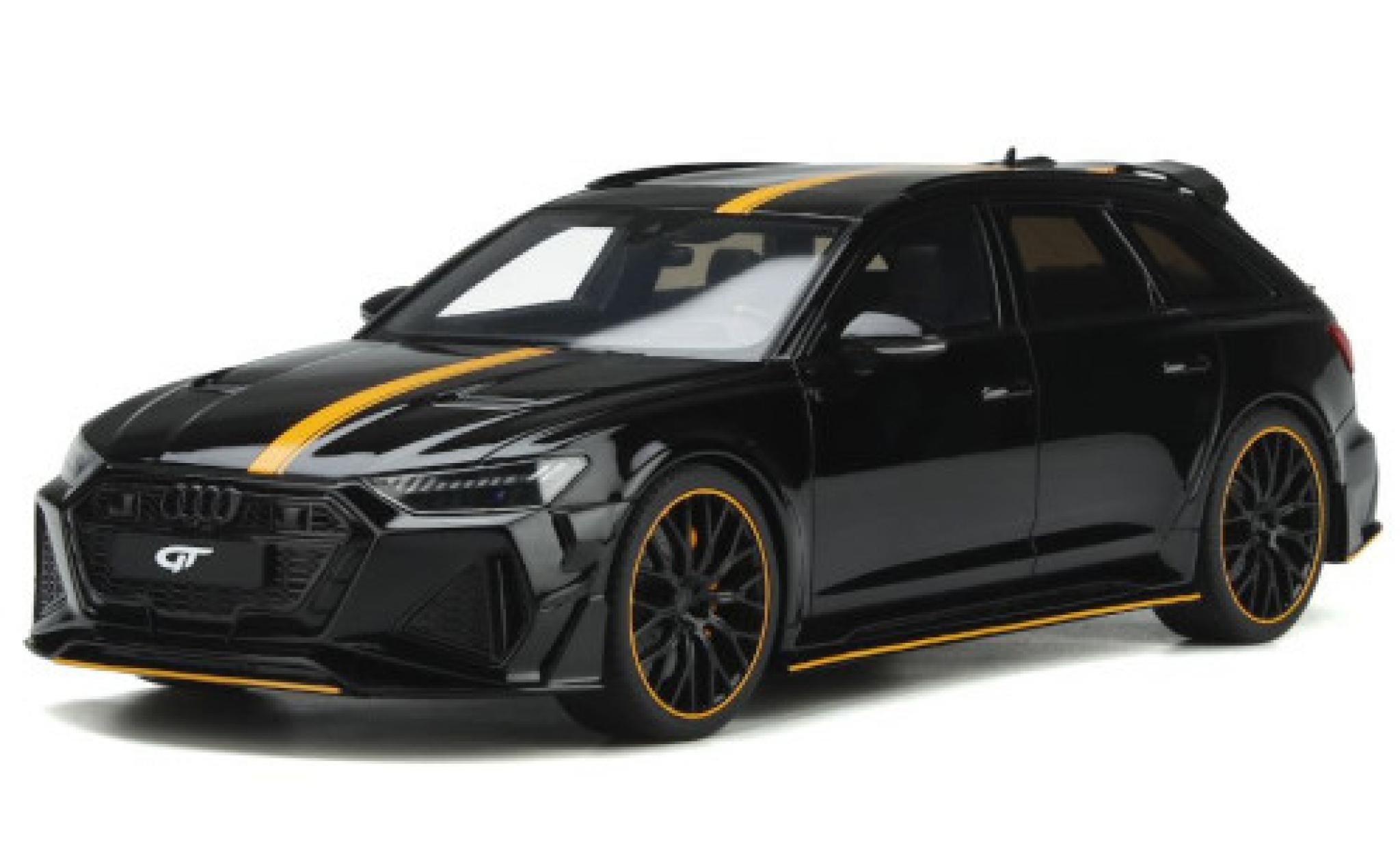 Miniature Audi RS6 1/18 GT Spirit (C8) By Mansory Noire/orange 2020 ... Miniature Audi RS6 1/18 GT Spirit (C8) By Mansory Noire/orange 2020 ...