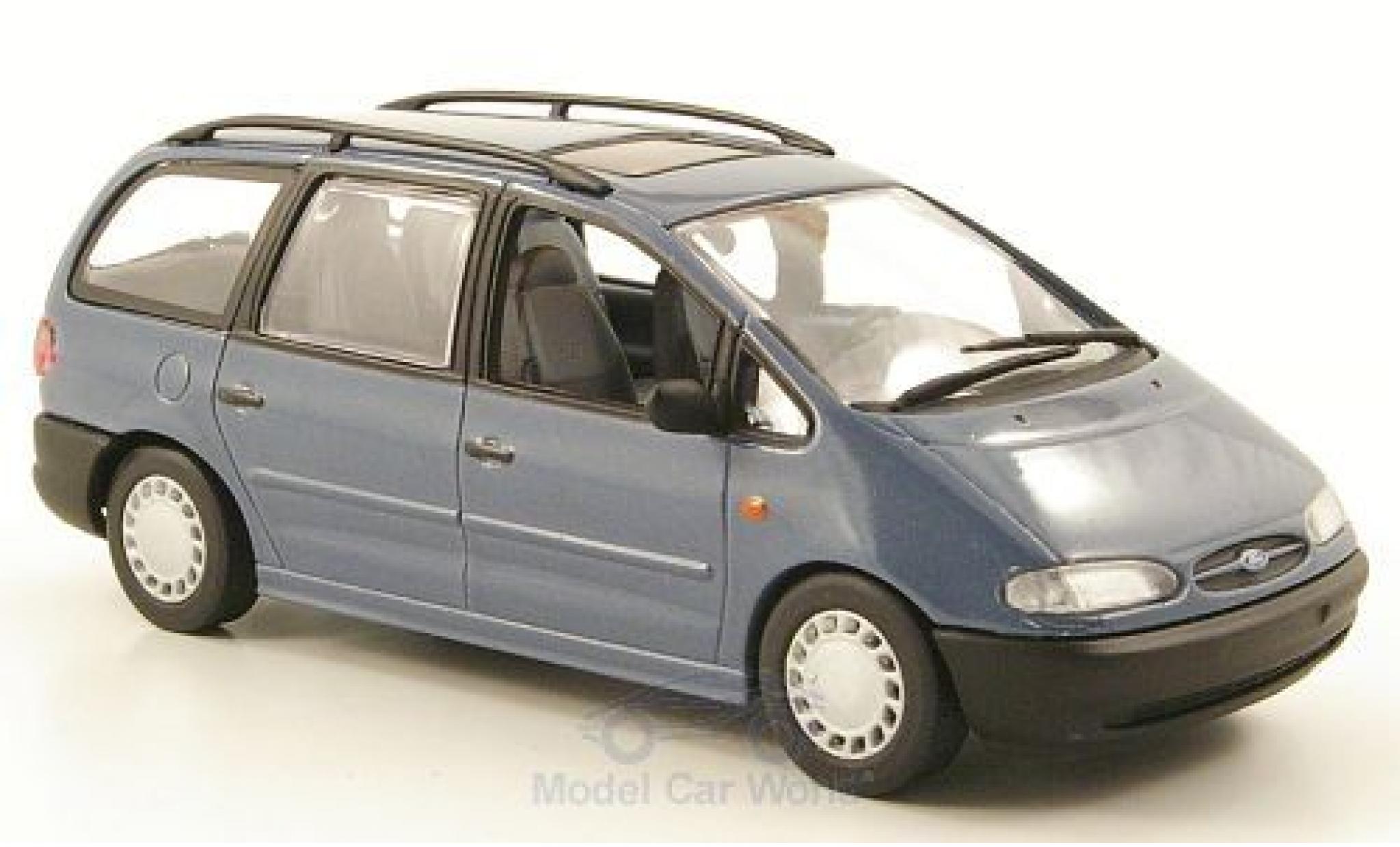 Diecast Model Cars Ford Galaxy 1 43 Minichamps MKI Metallic Blue 1995