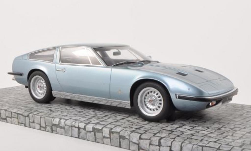 Miniature Maserati Indy 1/18 Minichamps Noire 1970 - Voiture-miniature.com