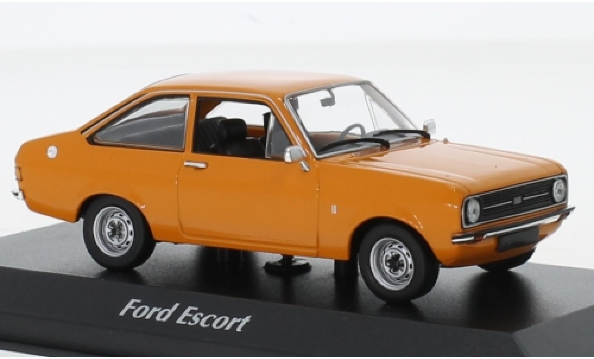 Miniature Ford Escort 1/18 MCG MK II RS 2000 Jaune 1976 - Voiture ...