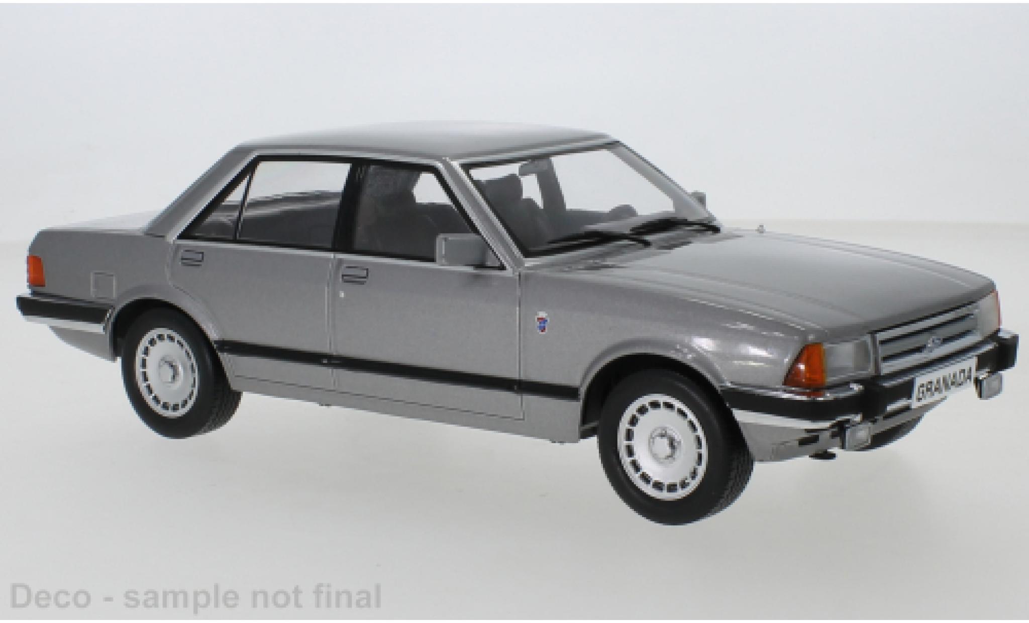 Miniature Ford Granada 1/18 MCG MK II 2.8 Ghia Metallise Grise 1981 ... Miniature Ford Granada 1/18 MCG MK II 2.8 Ghia Metallise Grise 1981 ...