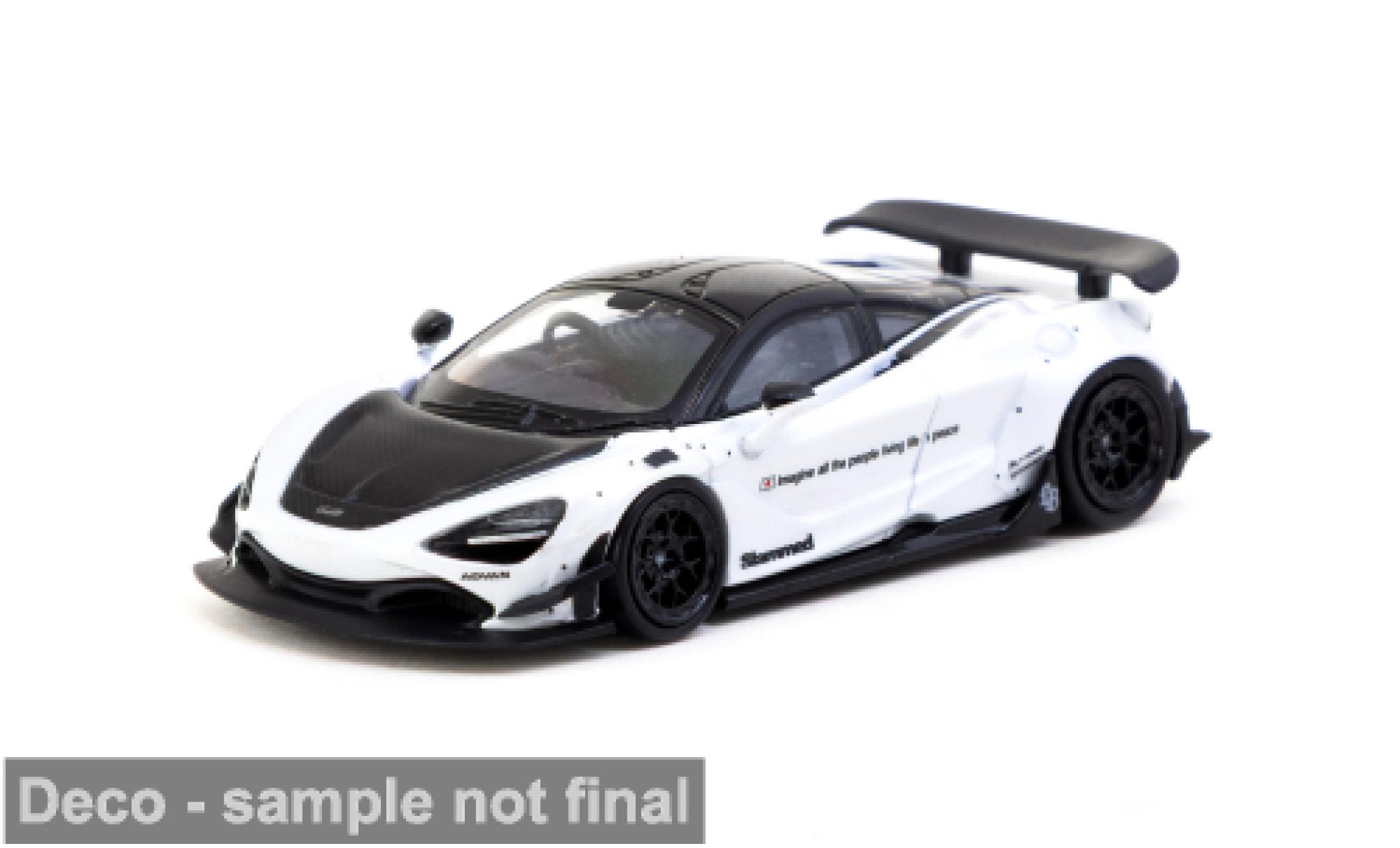 Diecast model cars McLaren 720 1/64 Tarmac Works S LB-Works weiss ...