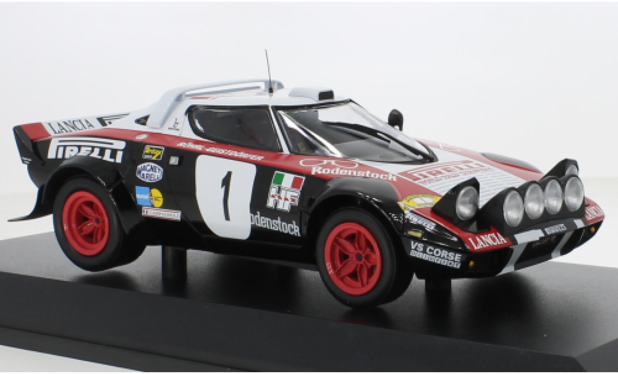 Miniature Lancia Stratos 1/43 Spark HF No.3 Tour De Corse 1972 ...