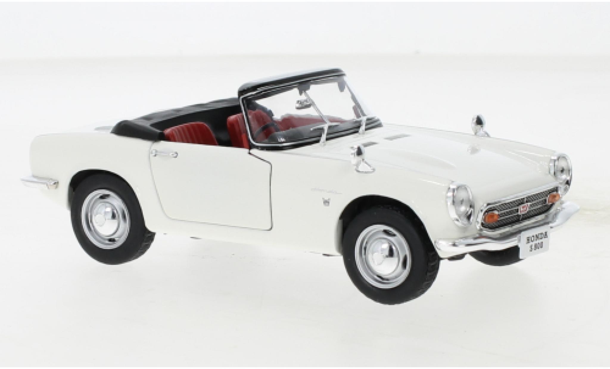 Miniature Honda S800 1/43 Ebbro Roadster Jaune 1966 - Voiture-miniature.com